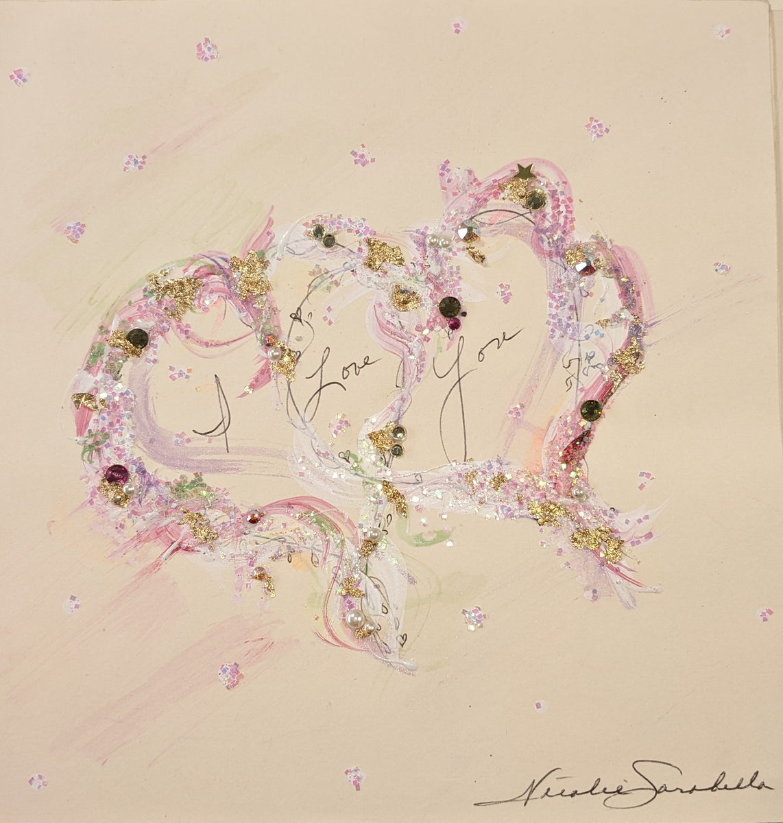 I LOVE YOU CARD – NATALIE SARABELLA