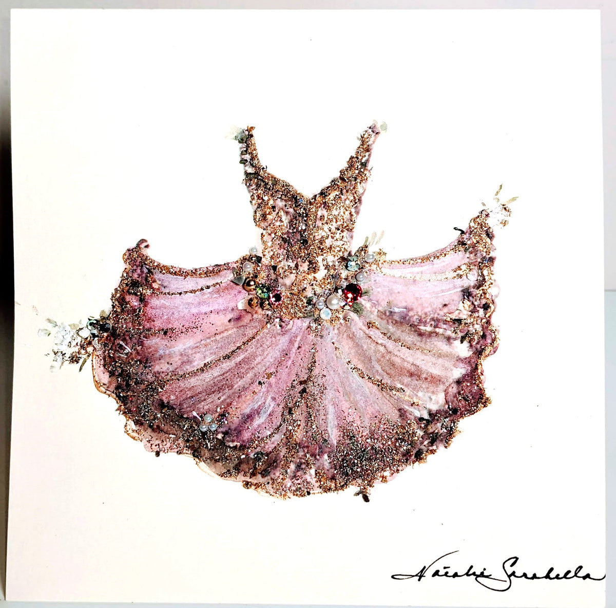 BALLERINA CARD – NATALIE SARABELLA